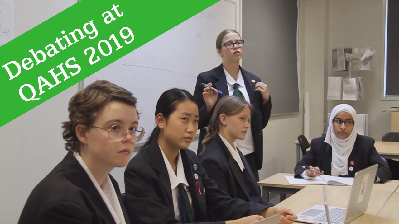 #QAHSLife - Debating at QAHS 2019 - YouTube