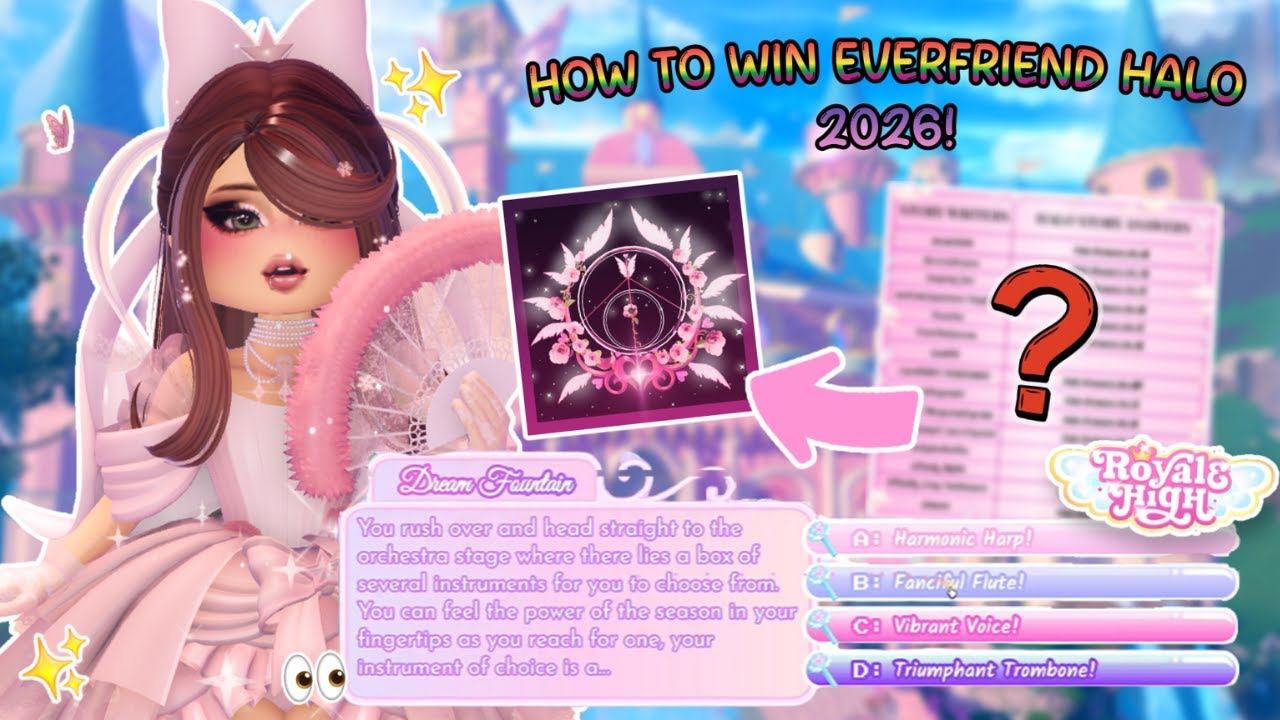How To Win Everfriend Halo 2026 In Royale High! + *ALL* 13 Answers ...