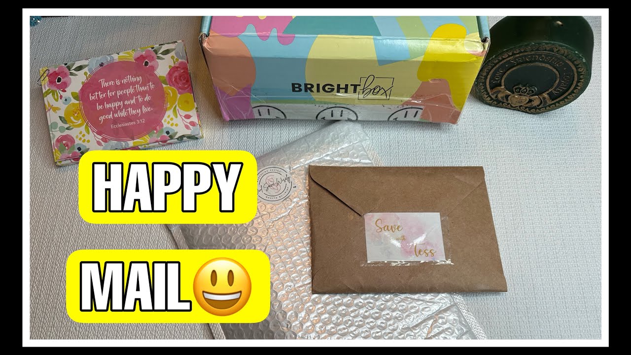 Happy Mail😃/So Many Sweet and Fun Goodies/Ep.252 - YouTube