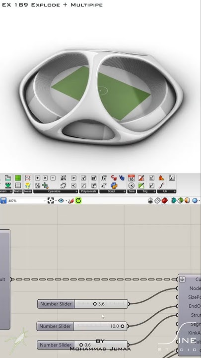 Grasshopper - EX 189 - Explode + Multipipe - YouTube