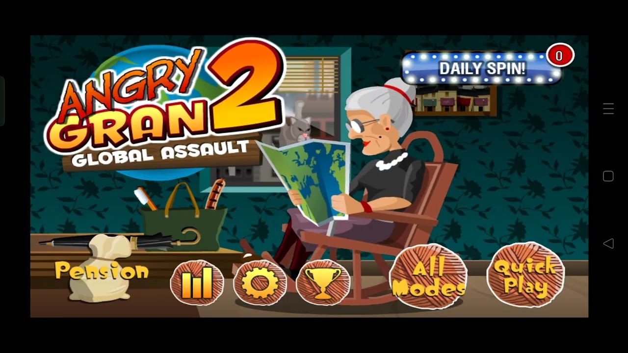 ANGRY GRAN 2|gameplay|คุณยายมหาโหด - YouTube