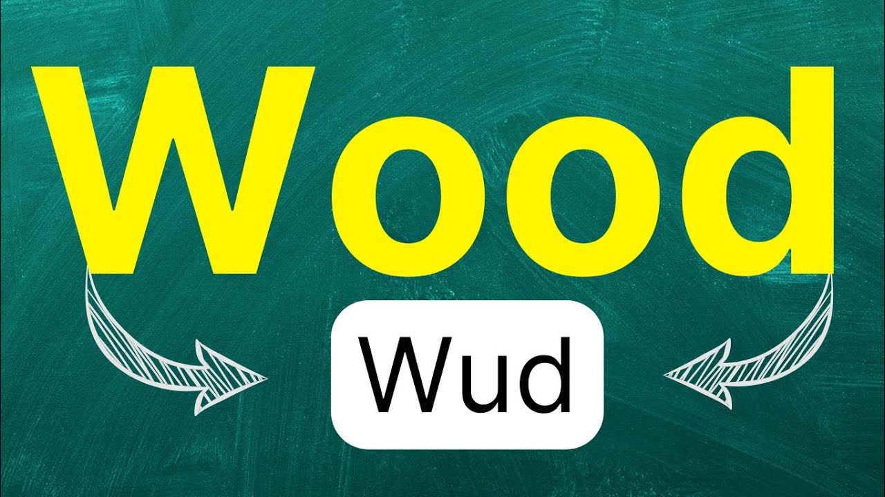Cómo pronunciar: 'Wood' 'Madera' 'Material' 'Sustrato' en inglés ...