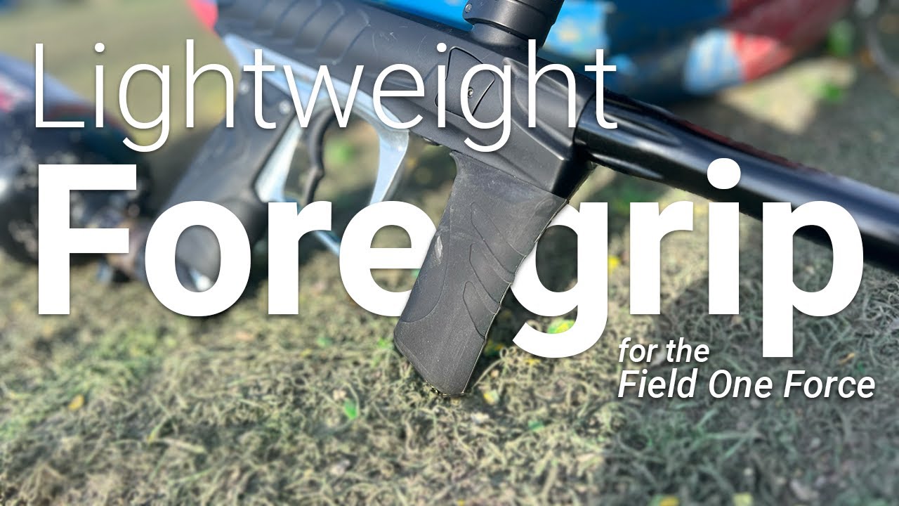 Lightweight Rubber Foregrip for the Field One Force - YouTube
