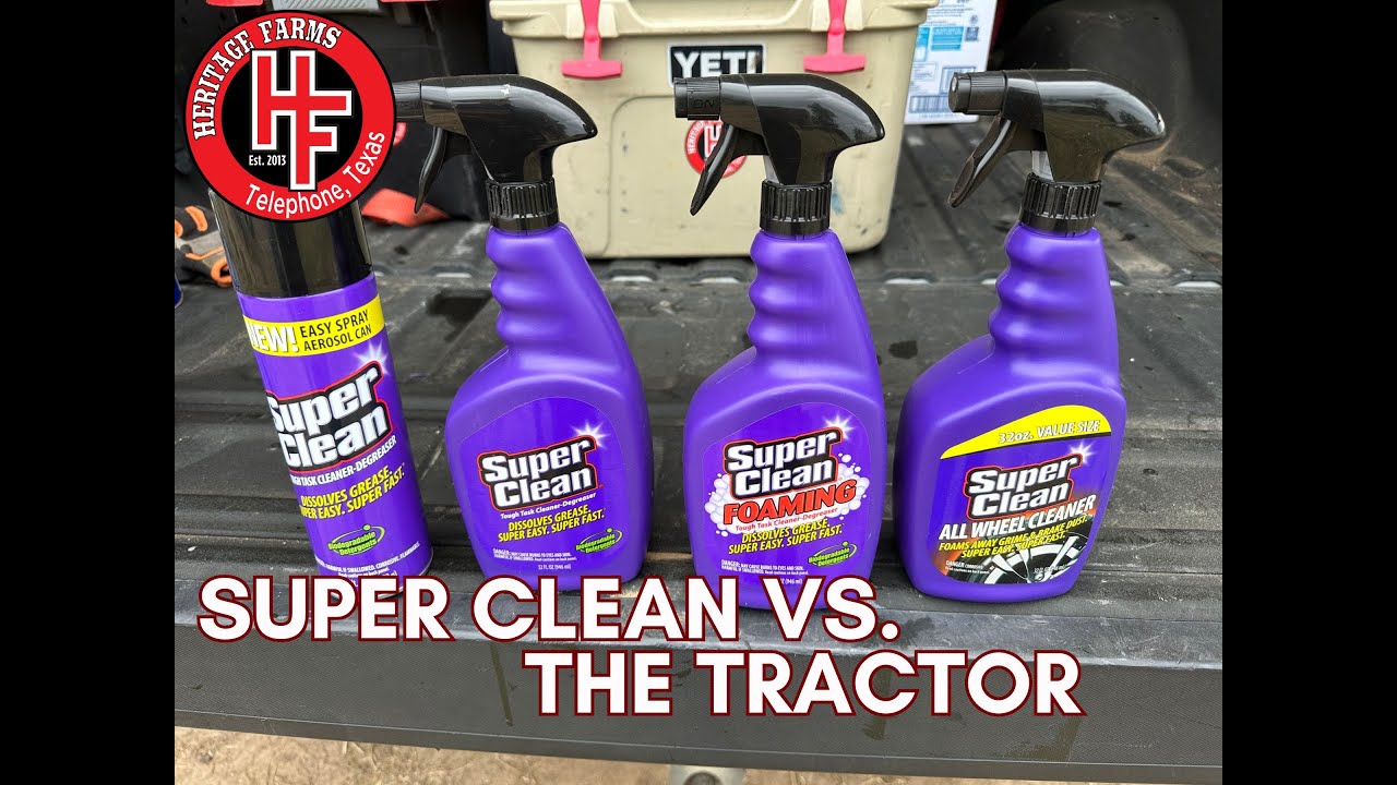 Super Clean Vs. Dirty Tractor - YouTube