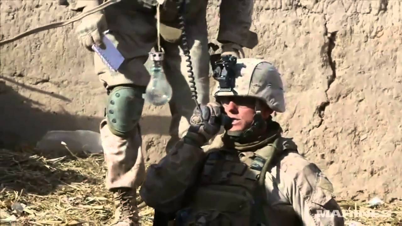 Marines Fight Through Enemy Ambush To Build New Patrol Base - YouTube