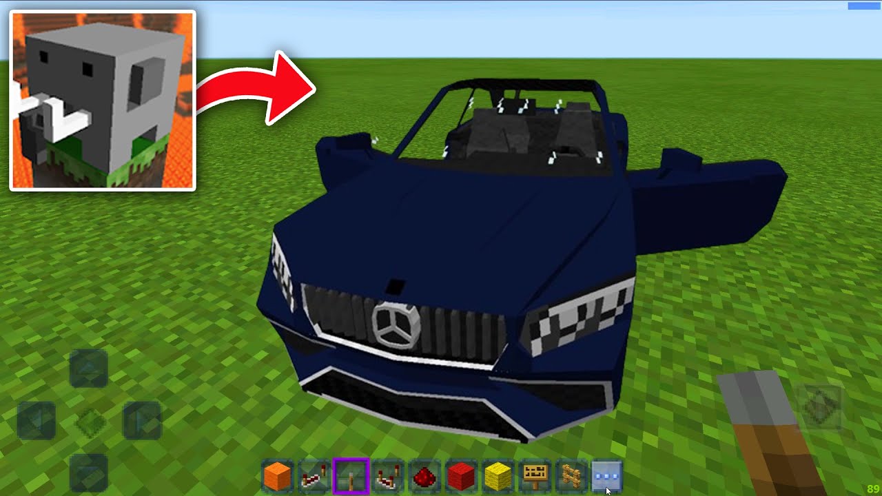 How to GET Working CAR in CRAFTSMAN : Building Craft / Mercedes AMG ...