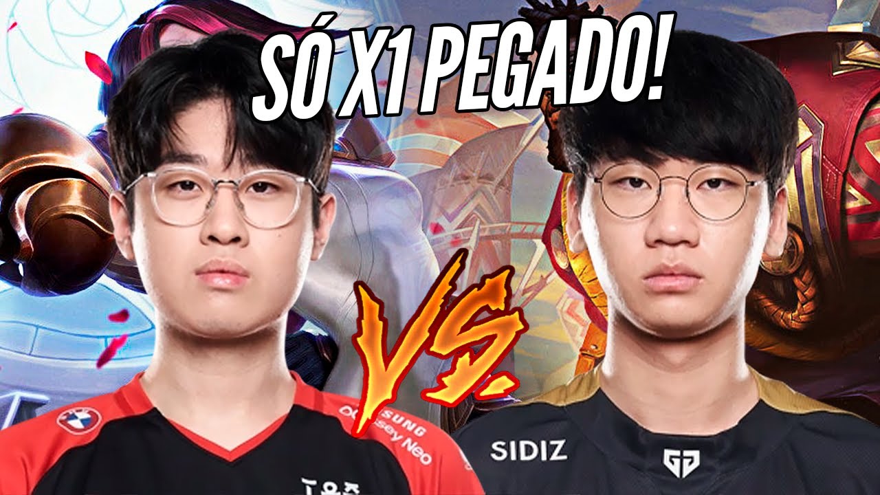 COMO OS MELHORES TOP DA KR DUELAM, ZEUS VS DORAN, T1 VS GEN, X1 TODA ...
