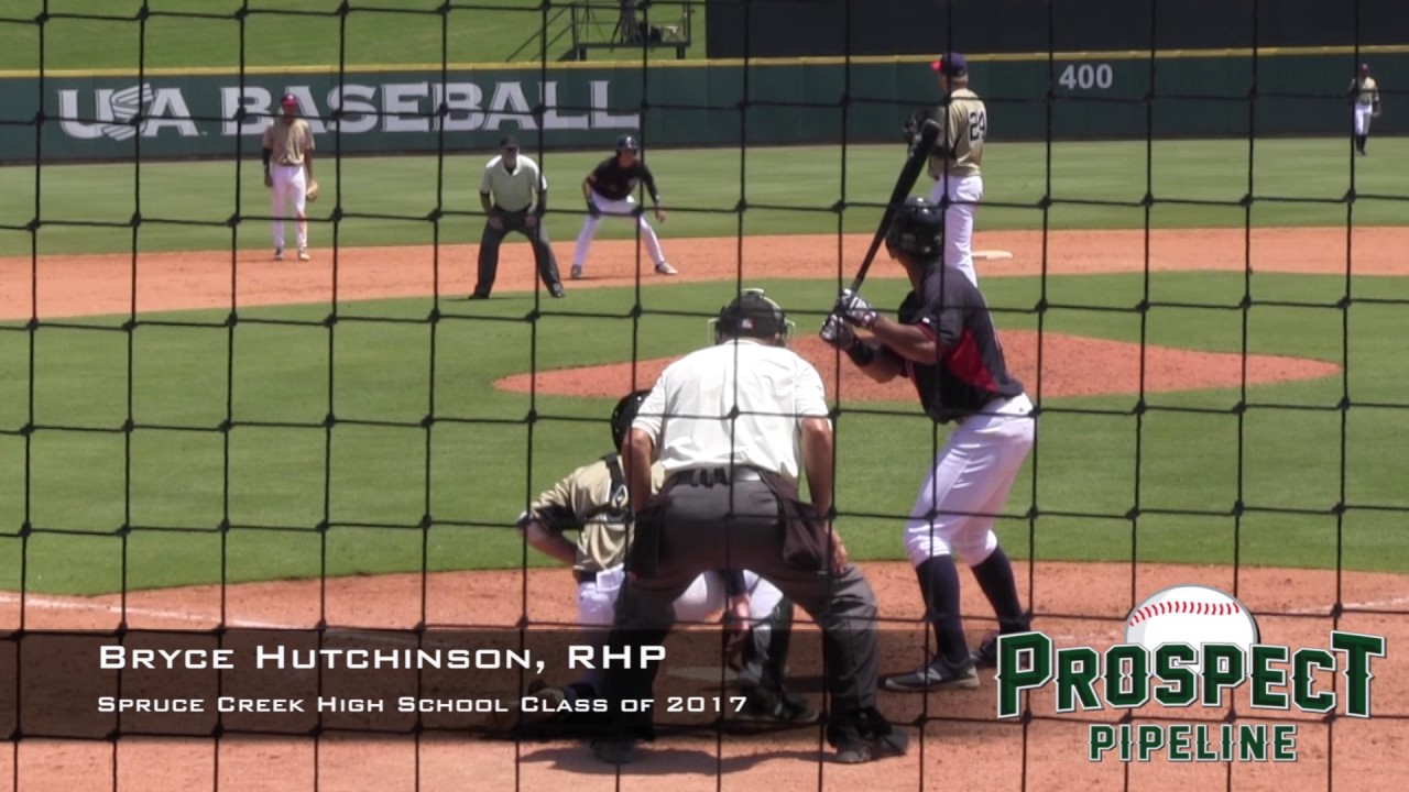 Bryce Hutchinson Prospect Video, RHP, Spruce Creek High School Class of ...