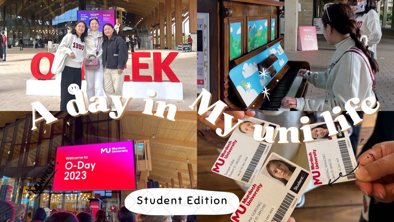 Uni vlog 1• A day in my Uni life• First day of University • Orientation ...