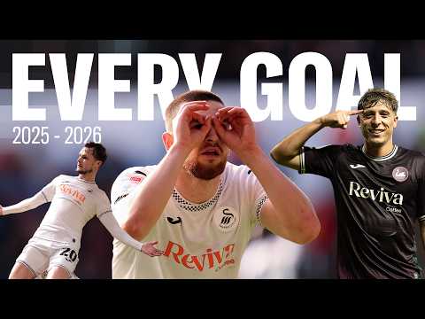 Worldies, Headers & Long-Range Stunners | Every Swansea City Goal of 2025-26