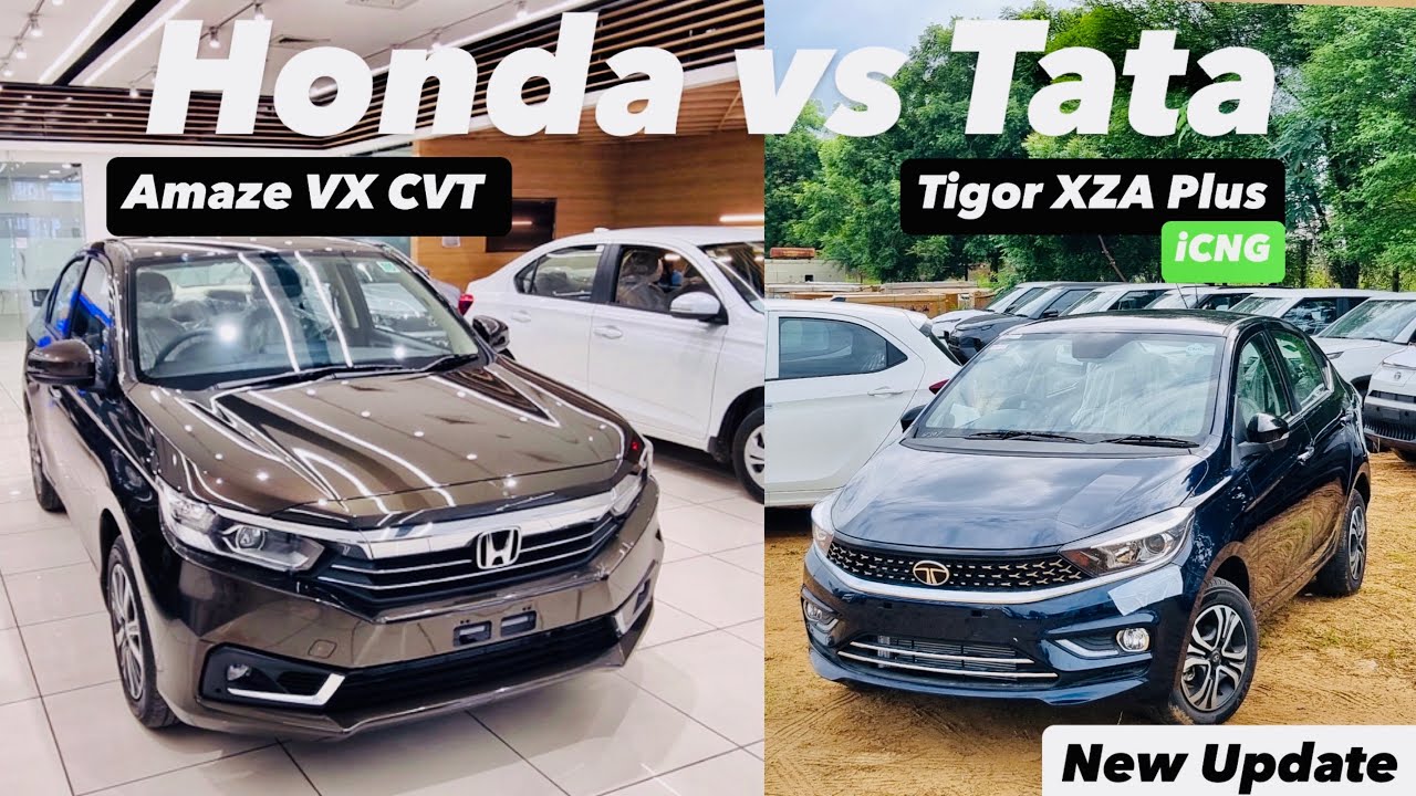 Detailed Review New Tata Tigor vs Honda Amaze 2024 - YouTube