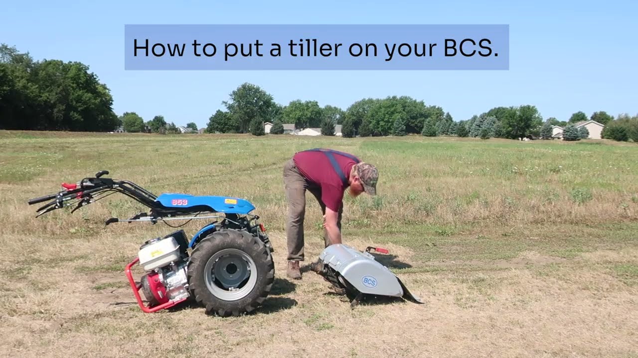 BCS Tiller - YouTube