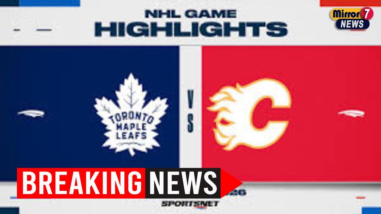 Nylander Takes Over as Leafs Hold Off Flames in Tense Calgary Clash ...