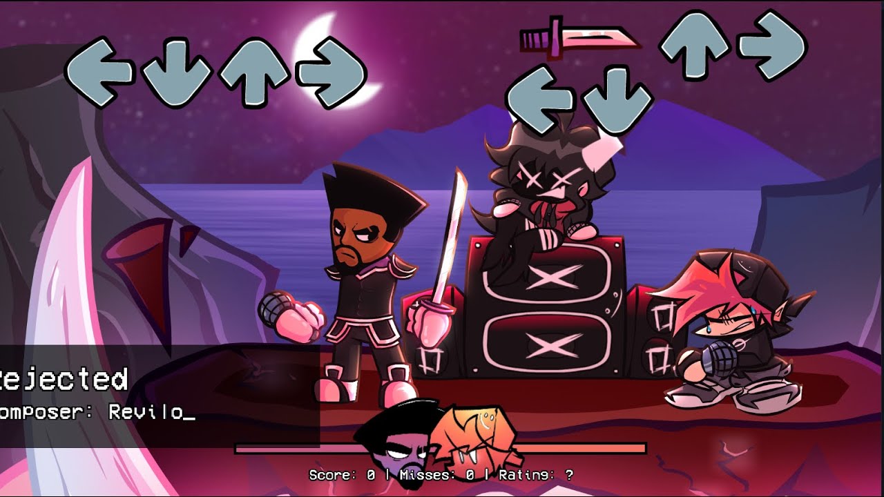 FNF but this mod way to hard (Rev-Mixed) - YouTube