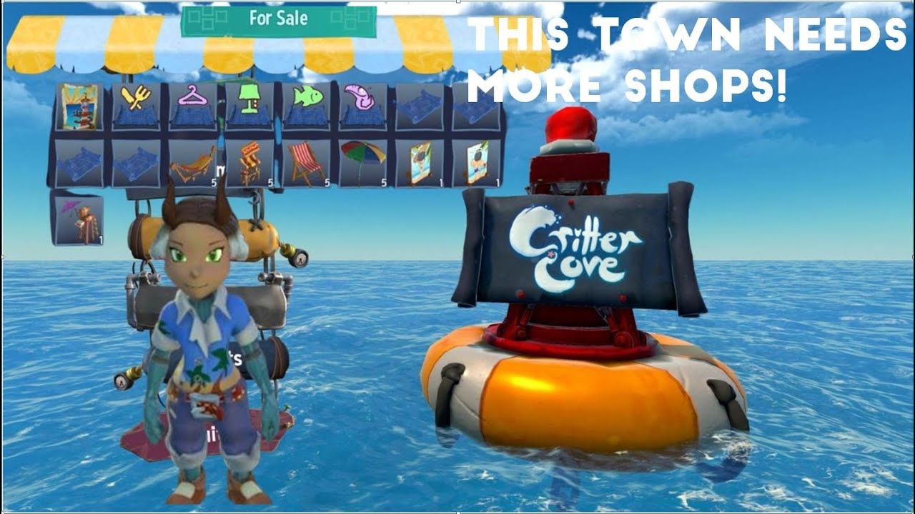 Let's Play Critter Cove - Tourists need to shop! - YouTube