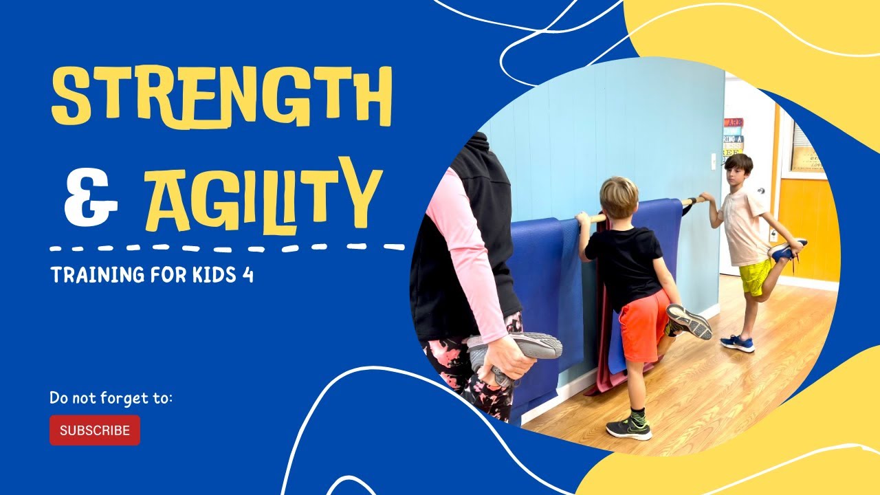 Strength & Agility Training for Kids 4 | Ideas for Training Kids - YouTube