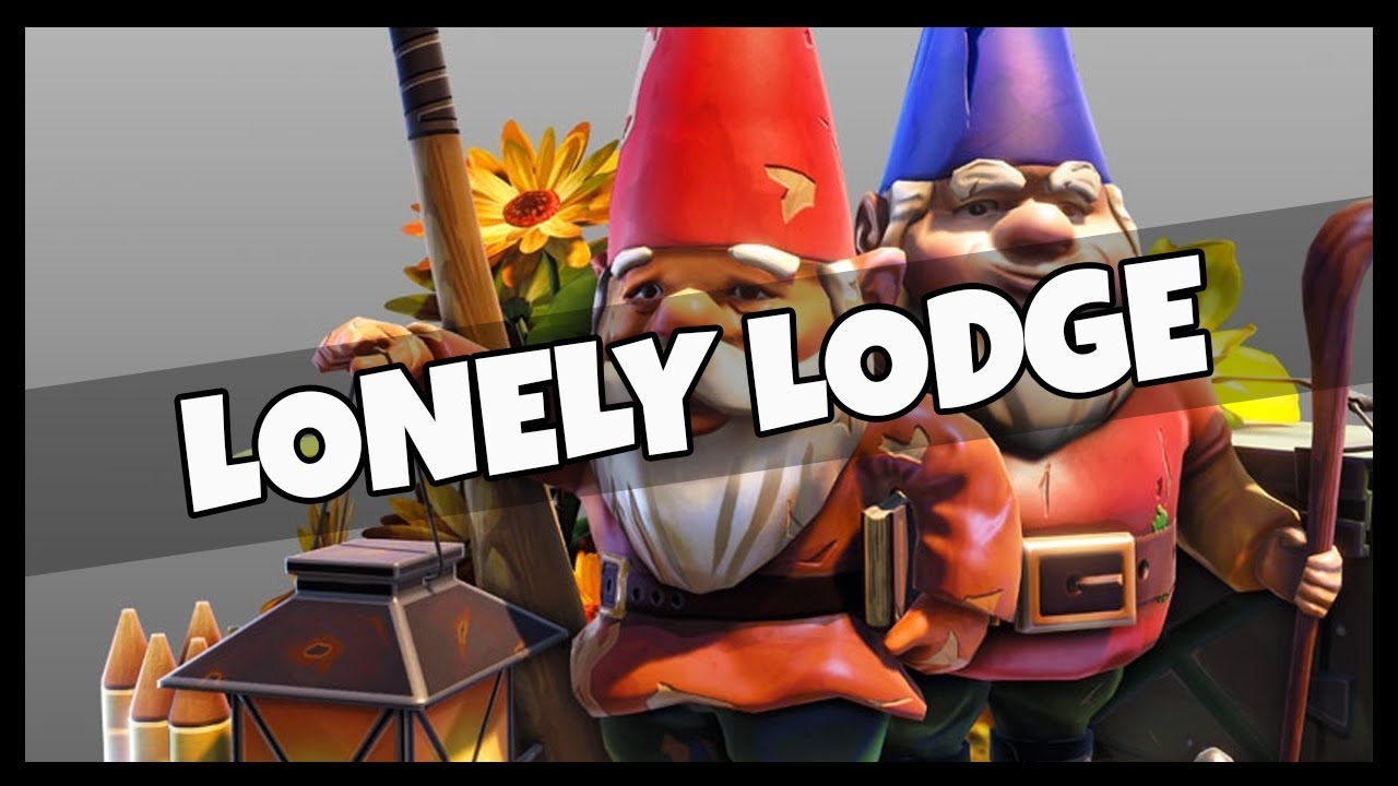 Fortnite: Lonely Lodge "Search the Hidden Gnome" Location - YouTube
