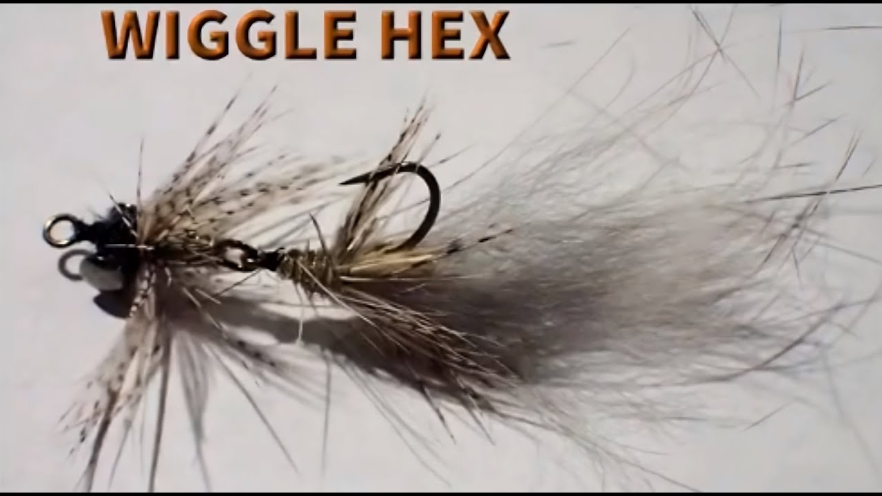 Wiggle Hex Fly, tied by Sean Deighton - YouTube