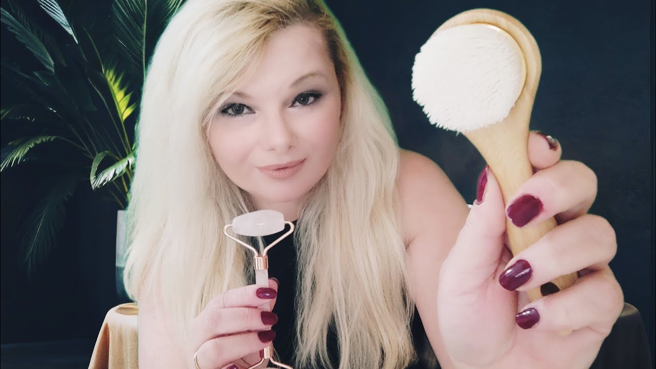 Asmr FACIAL SPA ROLEPLAY SOFT SPOKEN personal attention 💆face massage ...