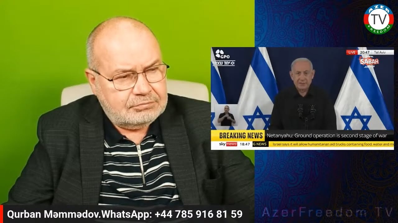 İsrailin Baş naziri Netanyahu bunları deyib. 31.10.23 - YouTube