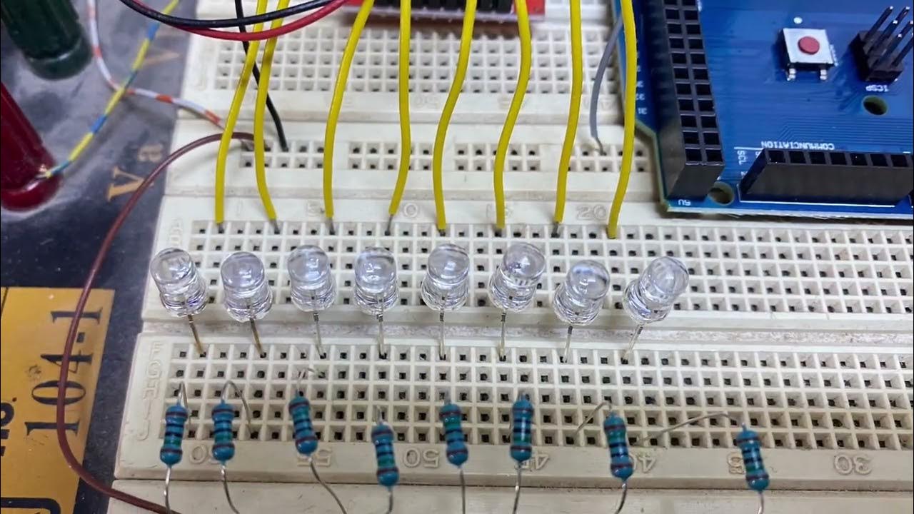 Mobiflight Arduino - Shift Register 74HC595 - YouTube