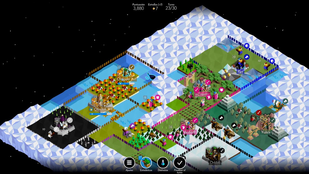 The Battle of Polytopia Gameplay Español - Civilization V + minecraft ...