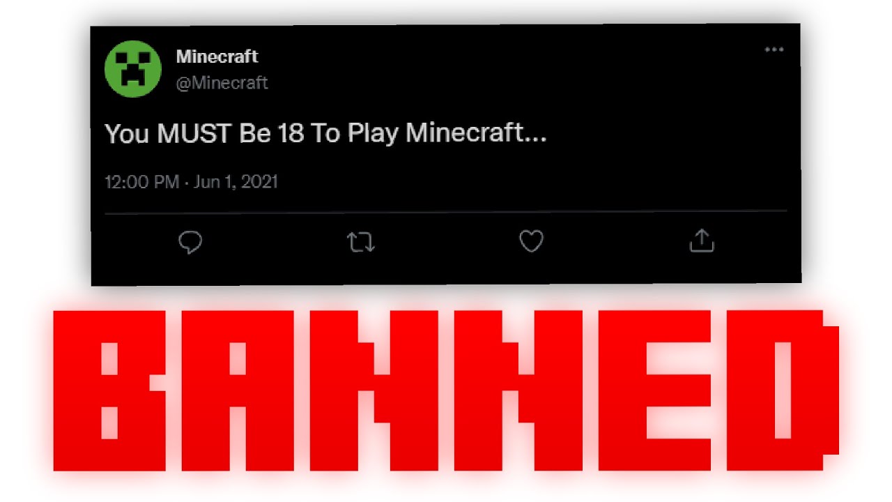 Minecraft is Adding Age Verification... (BANNED?) - YouTube
