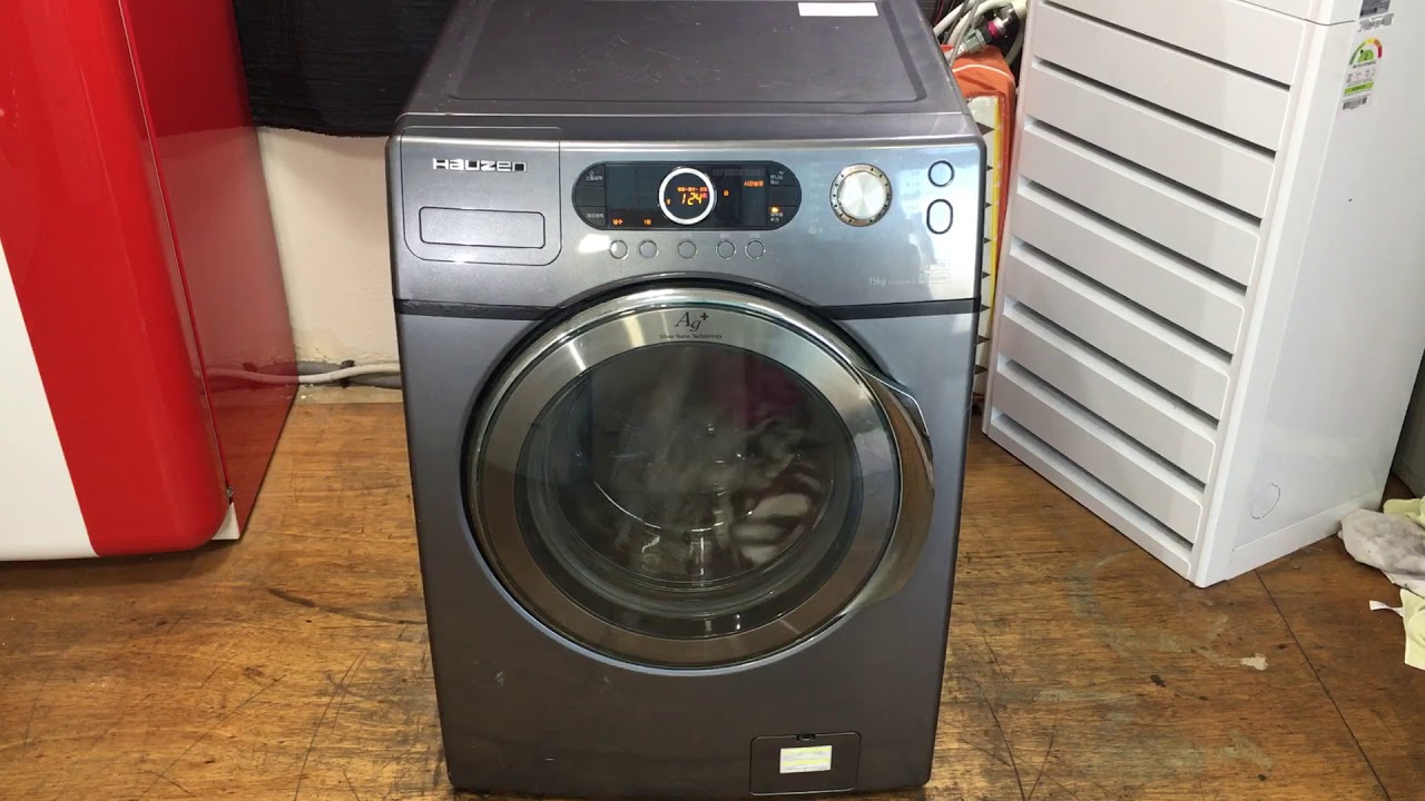 삼성 하우젠 15kg 드럼세탁기 samsung hauzen used drum washing machine 15kg sew ...