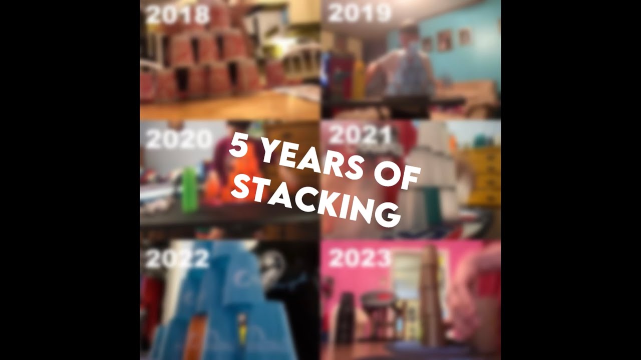 5 Years of Stacking - 5 Fives For 5 Years - YouTube