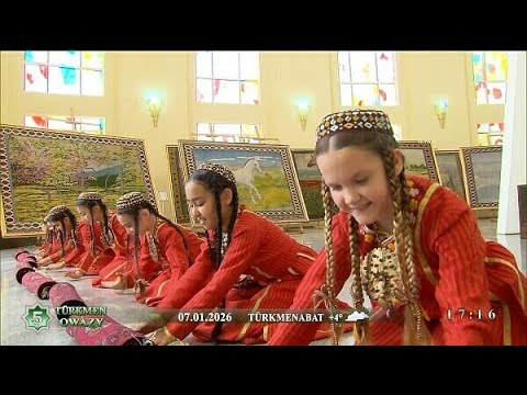 ''Aýjan'' tans topary - Eý daragym batlan (2026.01.07 - Turkmen owazy) (1080p)