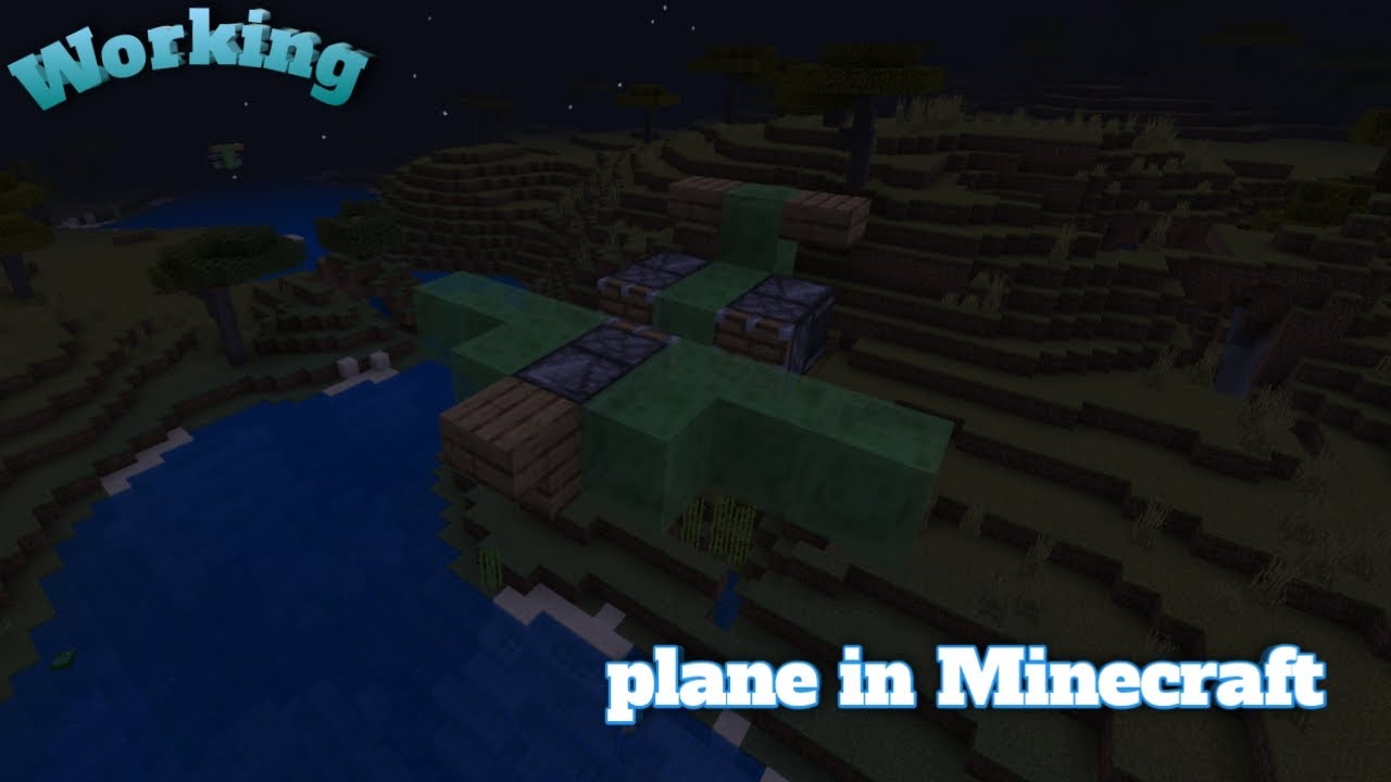 Working plane in Minecraft - YouTube