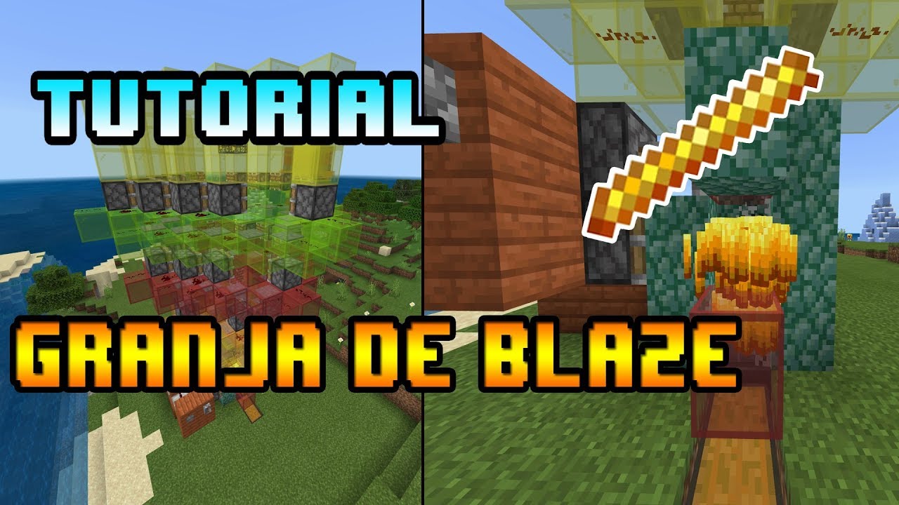 Minecraft Bedrock : Como hacer una Granja de Blaze y xp Xbox one/Ps4 ...