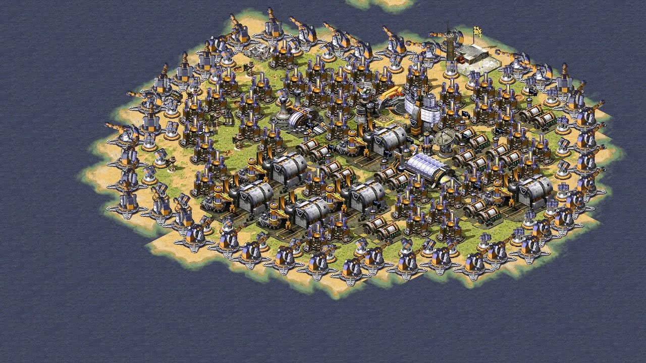 Yuri's Revenge Red Alert 2 World Map V5 New map Attack Super Extra Hard ...