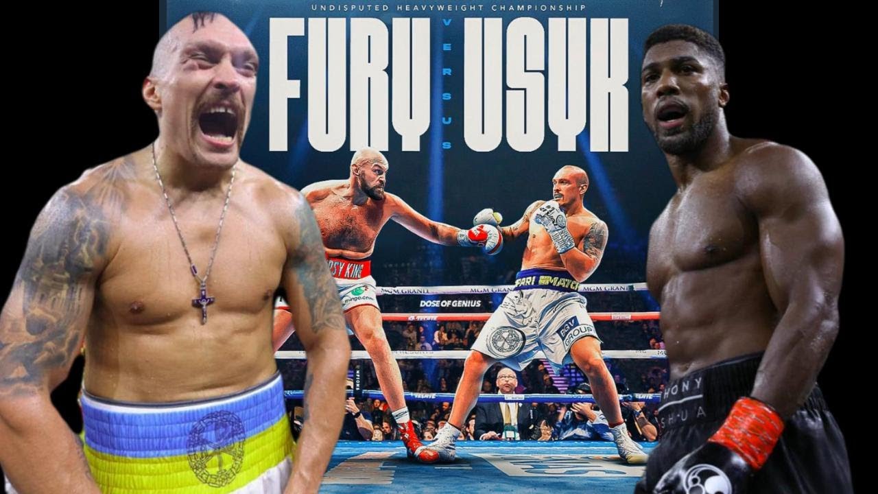 FURY ABOUT TO REALIZE HE'S A LESSER TYPE OF YT MAN THAN USYK . AJ RANT ...