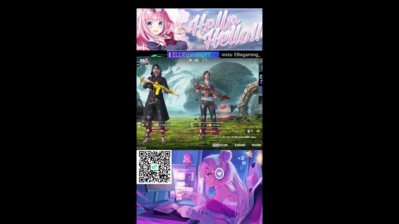 TEAM CODE GAME PLAY ELLIEgamingYT #livestreaming #pubglover #youtube #live #girlsteamer - YouTube