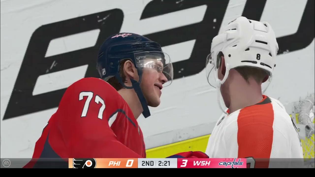 Washington Capitals - Philadelphia Flyers | NHL | Jornada 1 | NHL™ 20 - YouTube