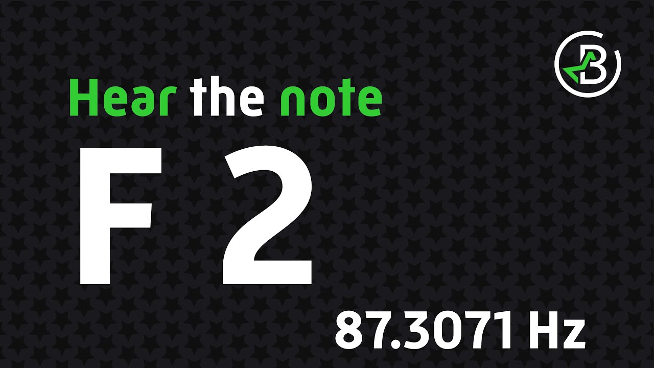 Hear the Note: F 2 - YouTube