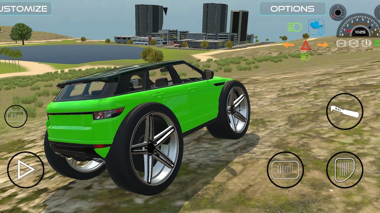 range rover car simulator game 2 - YouTube