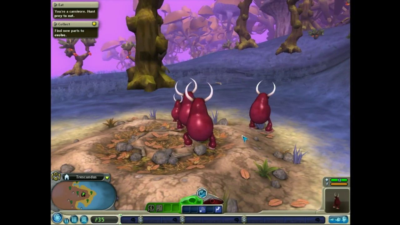 Spore Let's Play - Creature Stage part 1 - YouTube