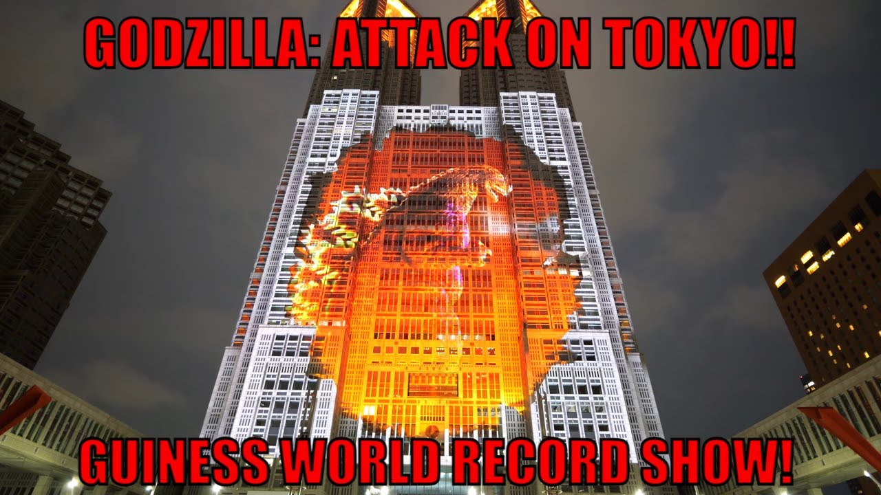 4k Full Godzilla: Attack on Tokyo Show! - YouTube