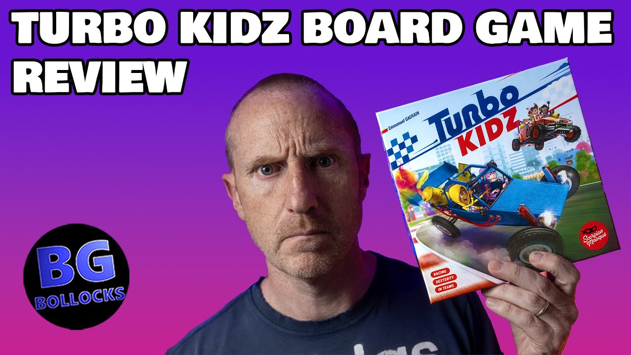 Turbo Kidz Board Game Review - YouTube