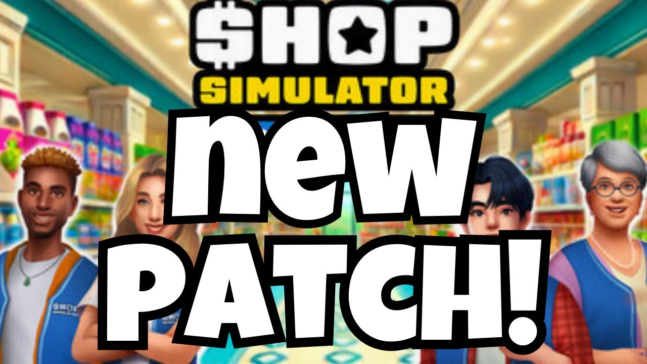 Shop Simulator Supermarket PS5 What Does The Latest Patch Bring? - YouTube