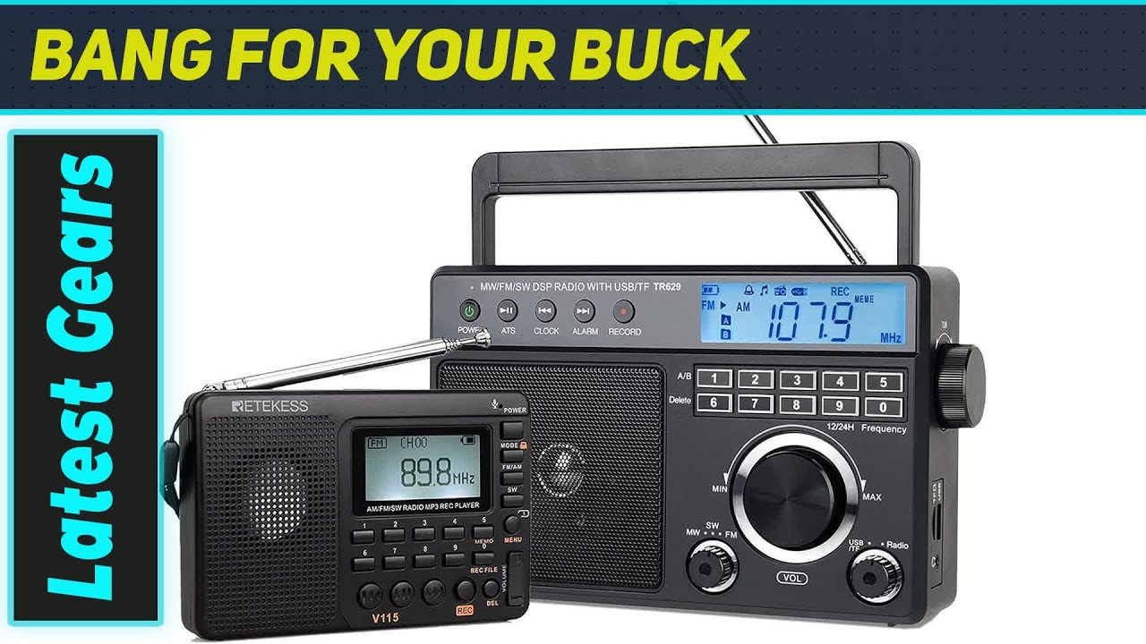 Retekess V115 & TR629: The Ultimate Portable Shortwave Radios - YouTube
