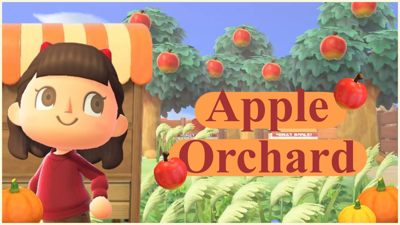 Going to an Apple Orchard in ACNH | Animal Crossing New Horizons 🍎🌾 ...