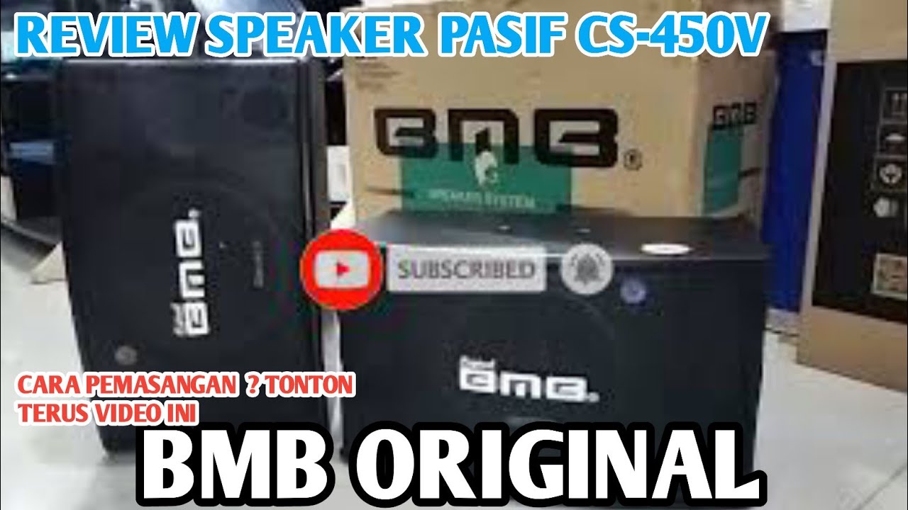 System Speaker BMB Original CS-450V - Speaker BMB 8 Inci - BMB Original ...