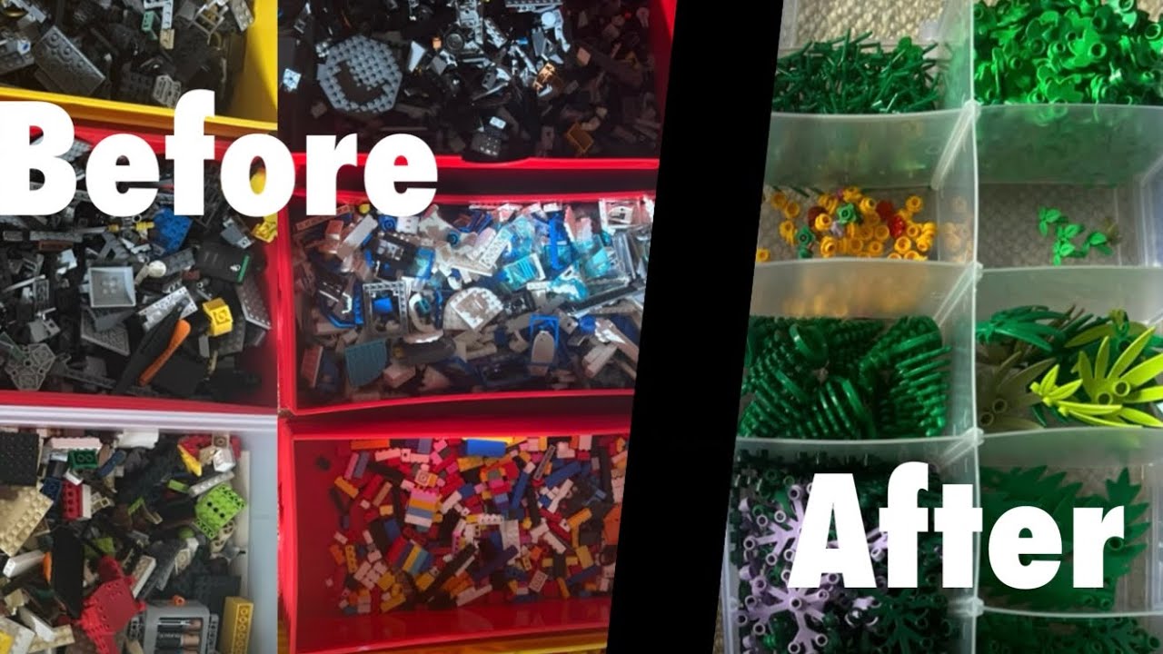 Sorting My ENTIRE Lego collection! Part 1 - YouTube