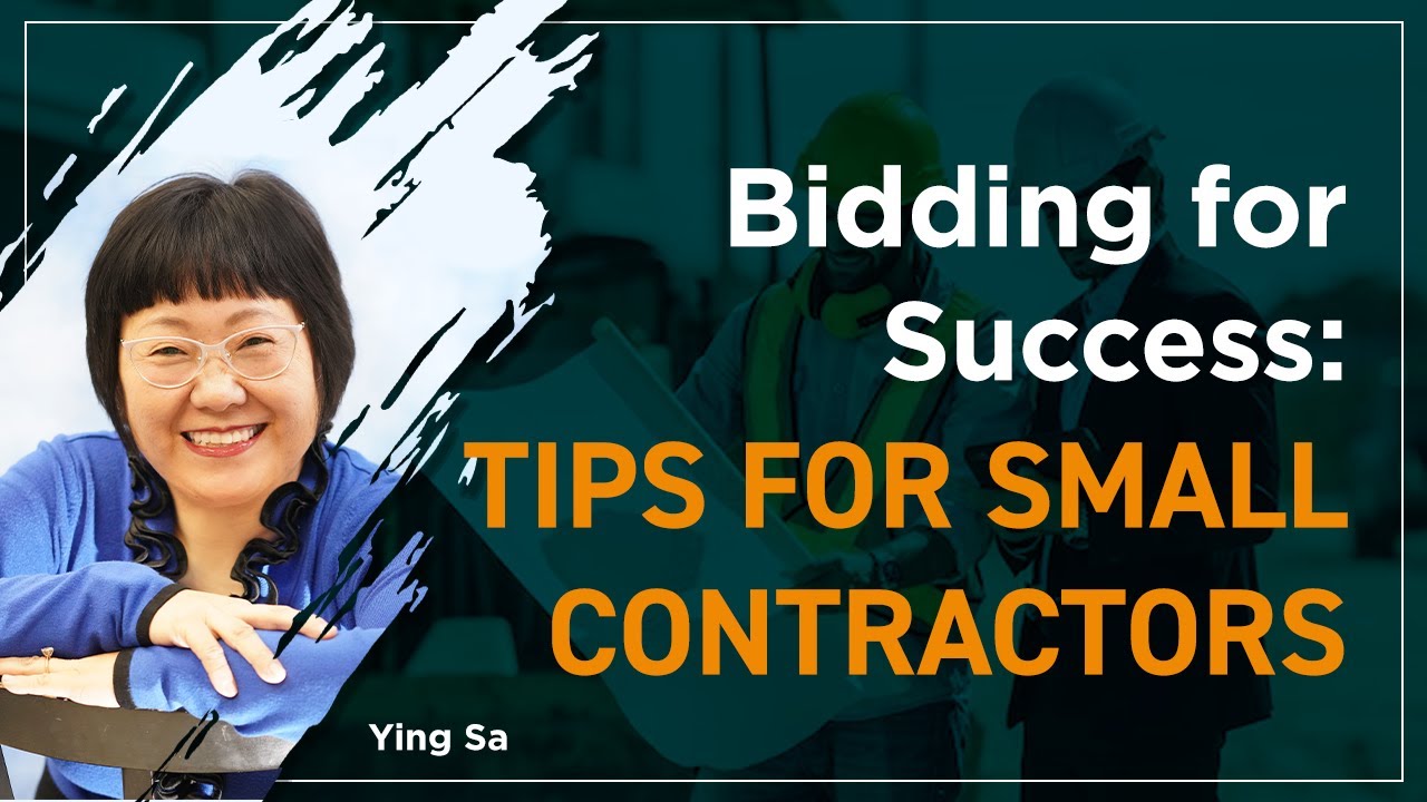 Bidding for Success: Tips for Small Contractors - YouTube