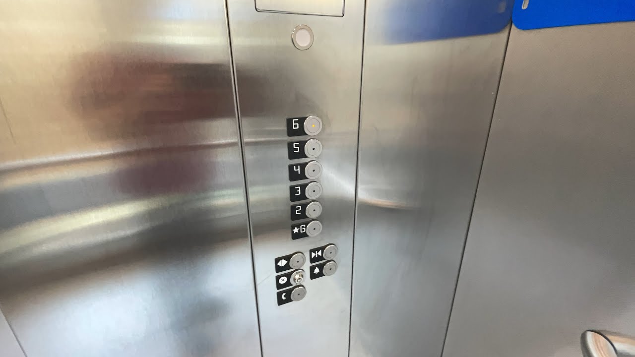 Another Elevator at Fiser Forum Arena Parking Garage - YouTube