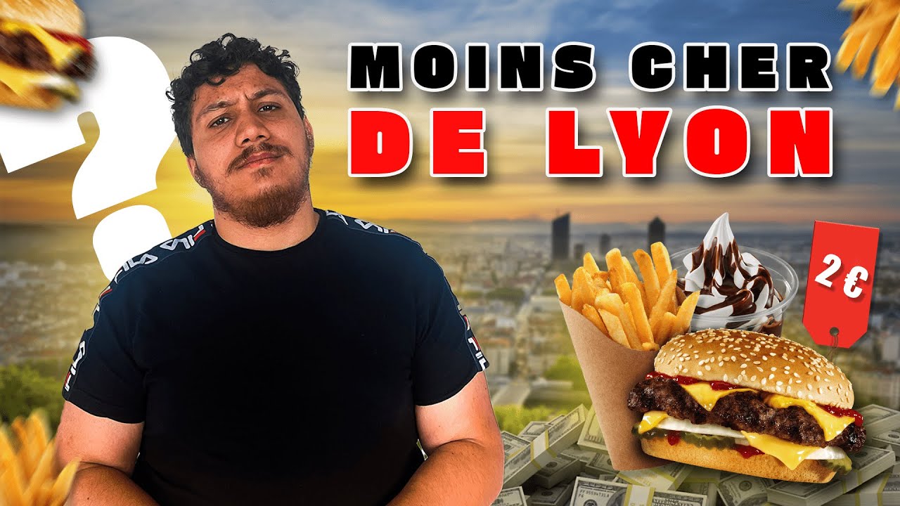 LES MEILLEURS FAST-FOOD POUR MANGER PAS CHER DE LYON ? - YouTube
