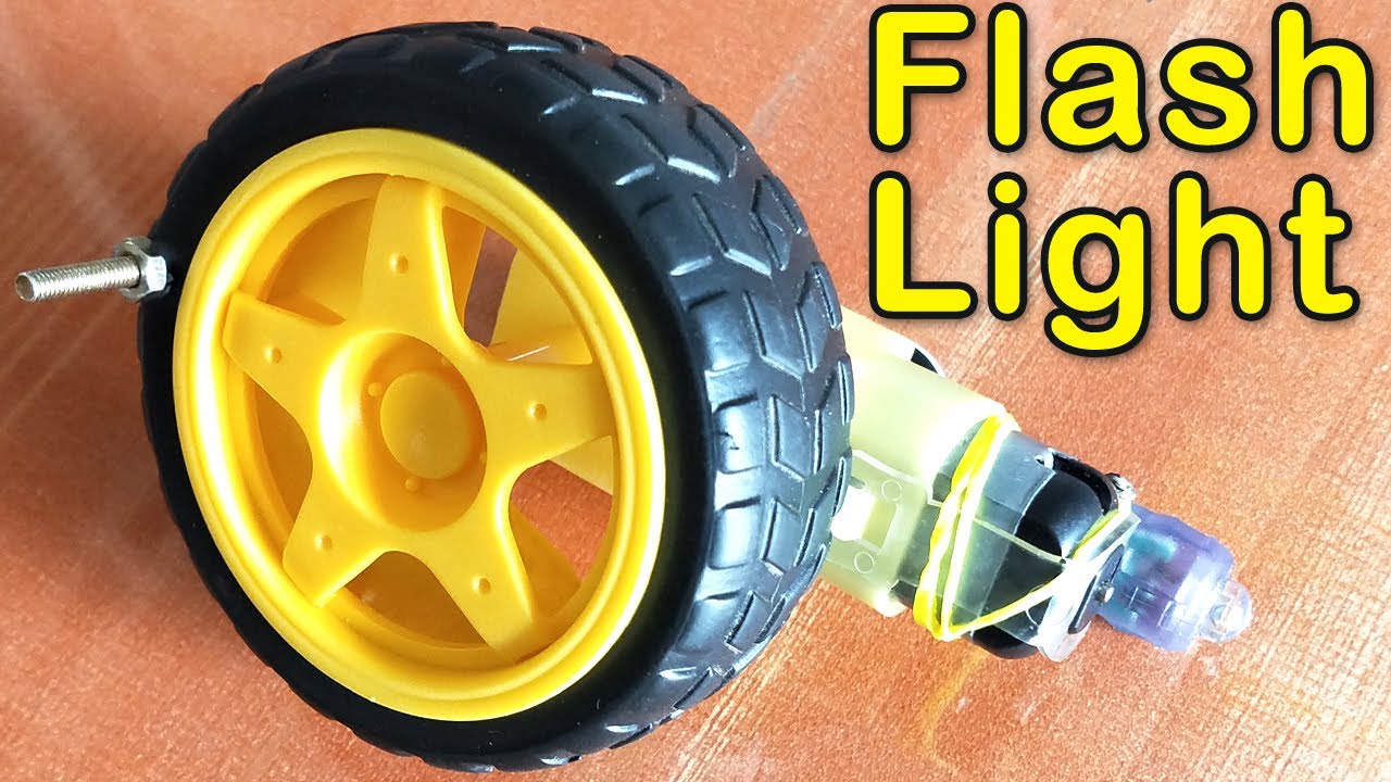 Hand Crank Flash Light - Torch without battery - YouTube